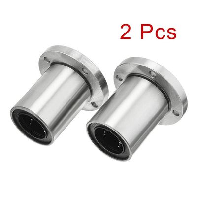Shaft Diameter 8mm Flange Mounted Linear Bearings LMF8UU LM8UU For CNC Machinery