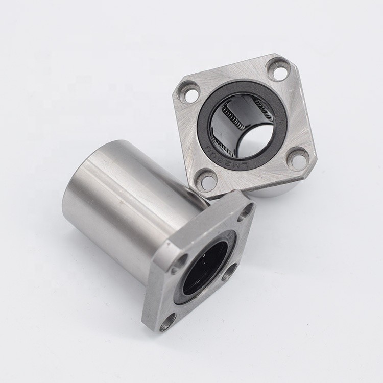 Chrome Steel Flange Mounted Linear Bearing Metal Linear Bearings